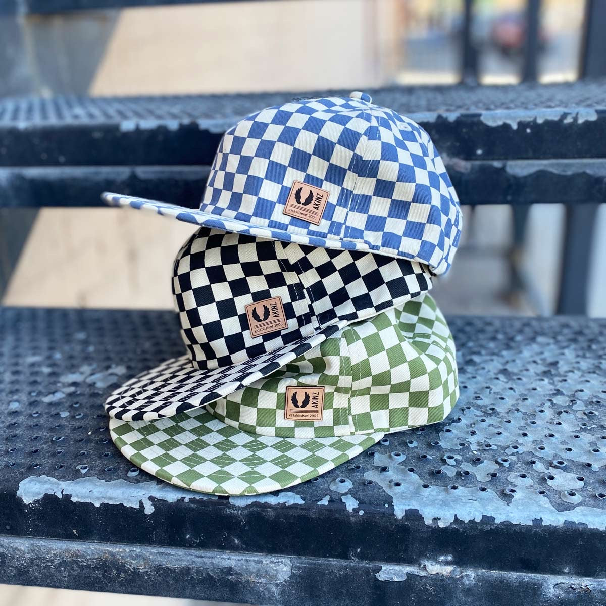 Checkerboard Hats & Stylish Apparel – Akinz